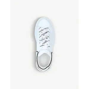 Alexander McQueen Runway Contrast-trim Leather Platform Trainers