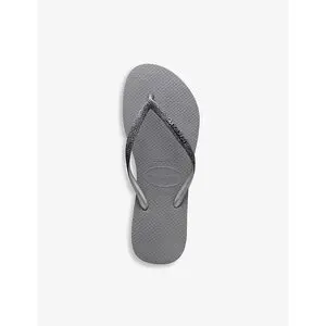 Havaianas Slim Sparkle Ii Flip Flops - Grey
