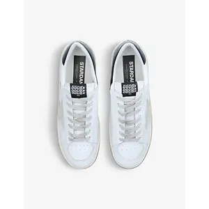 GOLDEN GOOSE Stardan Low-top Leather Trainers - White/blk