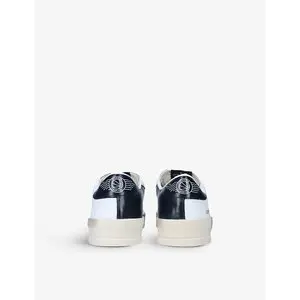 GOLDEN GOOSE Stardan Low-top Leather Trainers - White/blk
