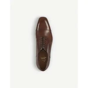 CHRISTIAN LOUBOUTIN Greggo Leather Oxford Shoes - Havane
