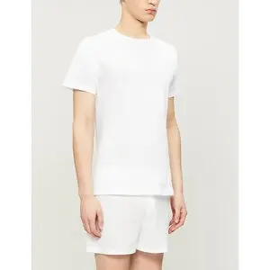 Sunspel Q14 Cellular Cotton T-shirt - White