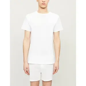 Sunspel Q14 Cellular Cotton T-shirt - White