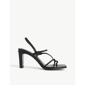 Sandro Embossed Sandals For Women