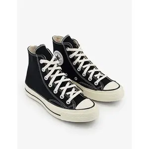 CONVERSE All Star Hi 70 High-top Canvas Trainers - Black Suede