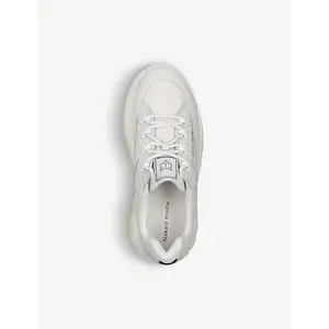 NAKED WOLFE Sporty Leather Platform Trainers