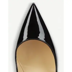 CHRISTIAN LOUBOUTIN So Kate 120 Patent Leather Courts - Black