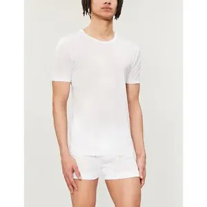 Zimmerli Crew-neck Cotton T-shirt Xxl - White