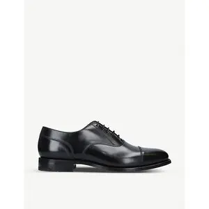 LOAKE 200b Leather Oxford Shoes - Black