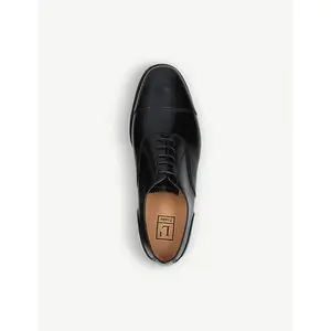 LOAKE 200b Leather Oxford Shoes - Black