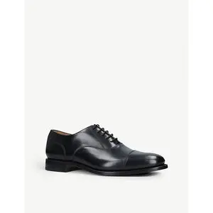 LOAKE 200b Leather Oxford Shoes - Black