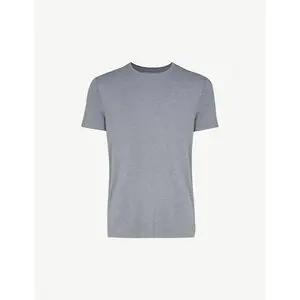 Derek Rose Basel Crewneck Stretch-modal T-shirt - Grey