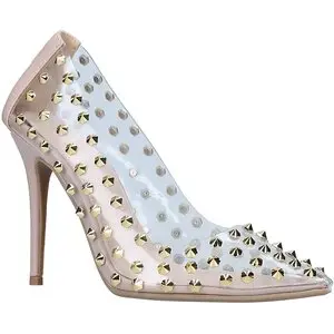 Carvela Kicker Stud-detail Court Shoes