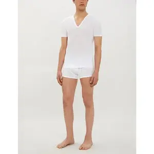 Zimmerli Deep V-neck T-shirt