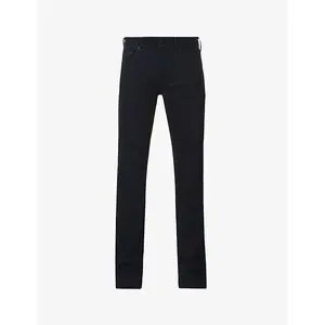 Paige Federal Straight-leg Slim-fit Stretch-denim Jeans - Inkwell