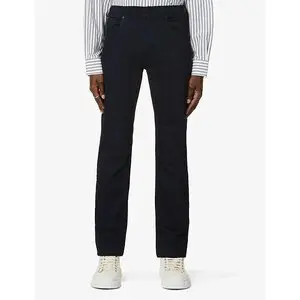 Paige Federal Straight-leg Slim-fit Stretch-denim Jeans - Inkwell