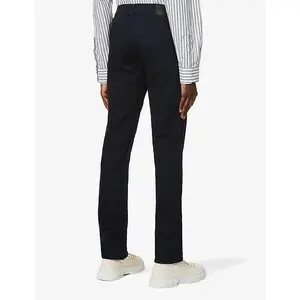 Paige Federal Straight-leg Slim-fit Stretch-denim Jeans - Inkwell