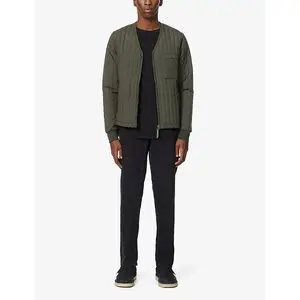 Nudie Jeans Gritty Jackson Slim-fit Straight Denim Jeans - Black Forest