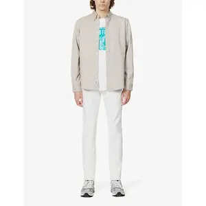 Paige Lennox Slim-fit Stretch-denim Jeans - Icecap