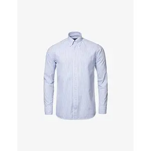 Eton Regular-fit Cotton Shirt 15.75 Light Blue