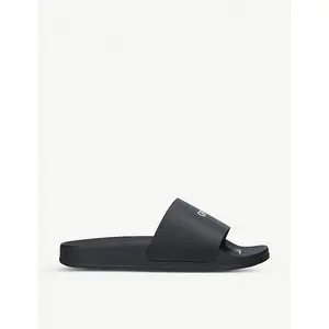 Off-White Logo-print Rubber Pool Sliders