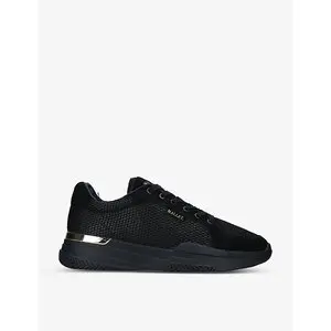 MALLET Kingsland Suede And Mesh Trainers