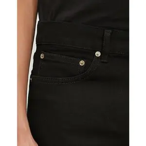 Sandro Slim-fit Stretch-denim Jeans - Black