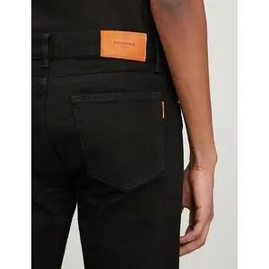 Sandro Slim-fit Stretch-denim Jeans - Black