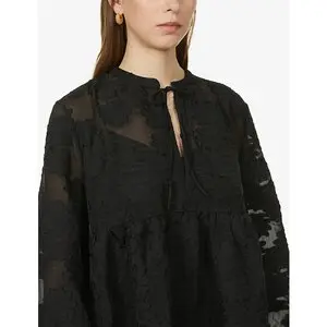 SAMSOE SAMSOE Mynthe Oversized Woven Midi Dress