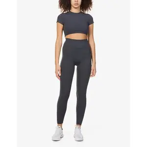 ADANOLA Ultimate Full-length Workout Leggings - Midnight Blue