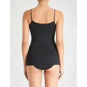 Hanro Seamless Cotton Camisole - Black