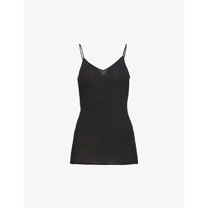 Hanro Seamless Cotton Camisole - Black
