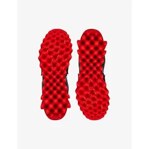 CHRISTIAN LOUBOUTIN Loubishark Donna Leather Trainers - Black/loubi