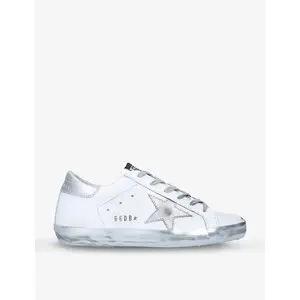 GOLDEN GOOSE Superstar 80185 Leather Low-top Trainers - White/oth