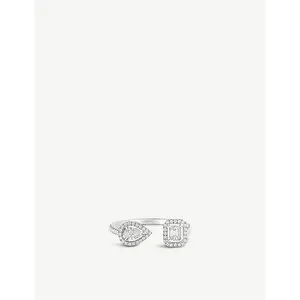 Messika Messika 18ct White Gold And 0.45ct Diamond Ring White