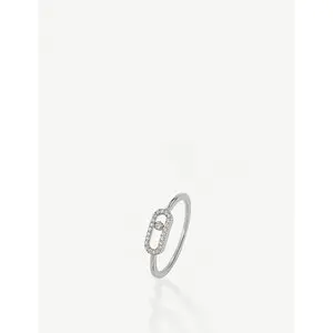 Messika Move Uno 18ct Gold And Diamond Ring - White