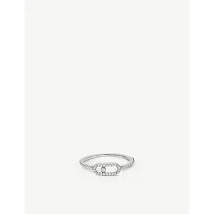 Messika Move Uno 18ct Gold And Diamond Ring - White