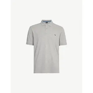 Paul Smith Zebra-appliquéd Cotton-piqué Polo Shirt