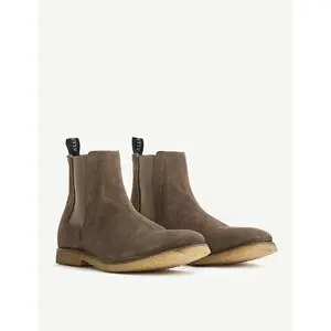 ALLSAINTS Rhett Pull-tab Suede Chelsea Boots
