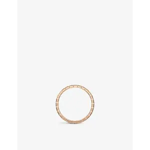 Chopard Ice Cube 18ct Rose-gold And Diamond Ring - Fairmined Rose Gold