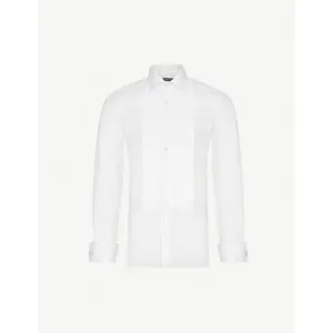 TOM FORD Slim-fit Cotton Evening Shirt