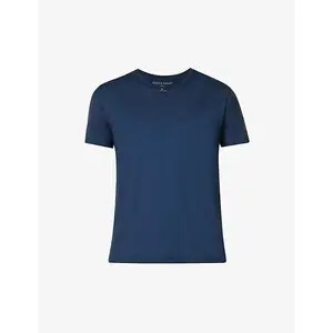 Derek Rose Basel Stretch-jersey T-shirt - Denim