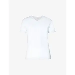 Derek Rose Basel Stretch-jersey T-shirt - White
