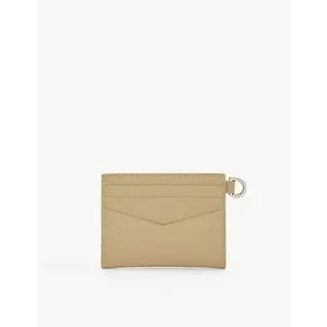 Givenchy 4g Lore Shine Brand-plaque Leather Card