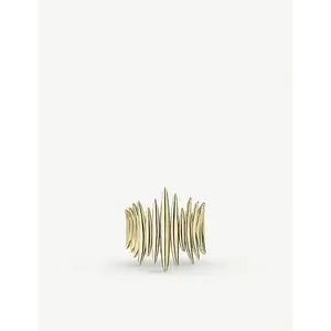 SHAUN LEANE Quill Gold-plated Vermeil Silver Ring - Yellow Gold Vermeil