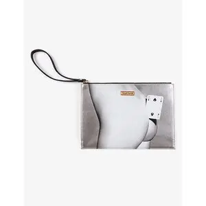 SELETTI Toiletpaper Loves Two Of Spades Pouch - Grey