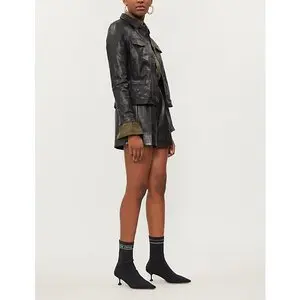 Zadig&Voltaire Liam Leather Jacket - Noir