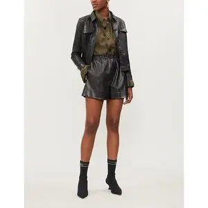 Zadig&Voltaire Liam Leather Jacket - Noir