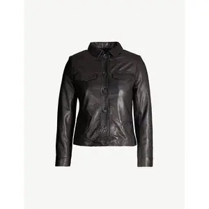 Zadig&Voltaire Liam Leather Jacket - Noir