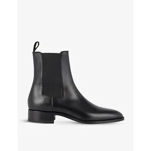 CHRISTIAN LOUBOUTIN Samson Leather Chelsea Boots - Black